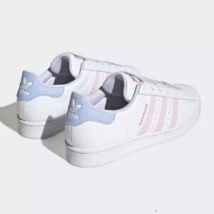 adidas Originals | Shoes | Adidas Originals Womens White Pink Superstar ...